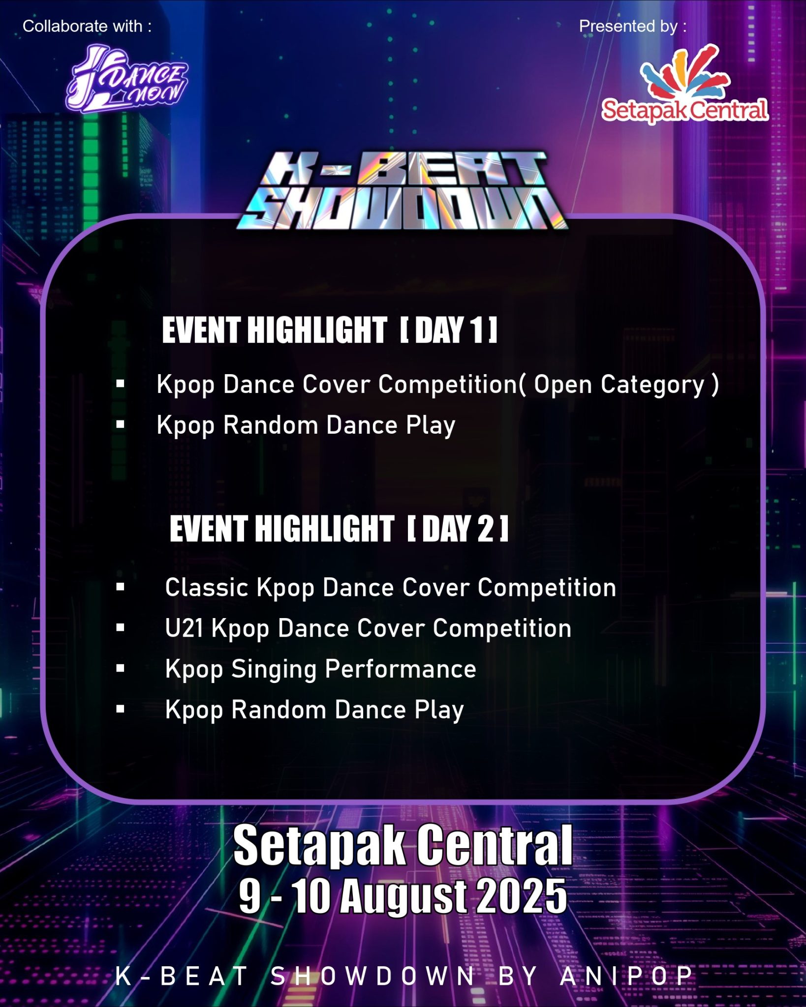 Upcoming Events – Setapak Central